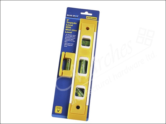 Torpedo & Mini Level 22.5cm 9in 34226 - Torpedo, Scaffold & Boat Levels ...