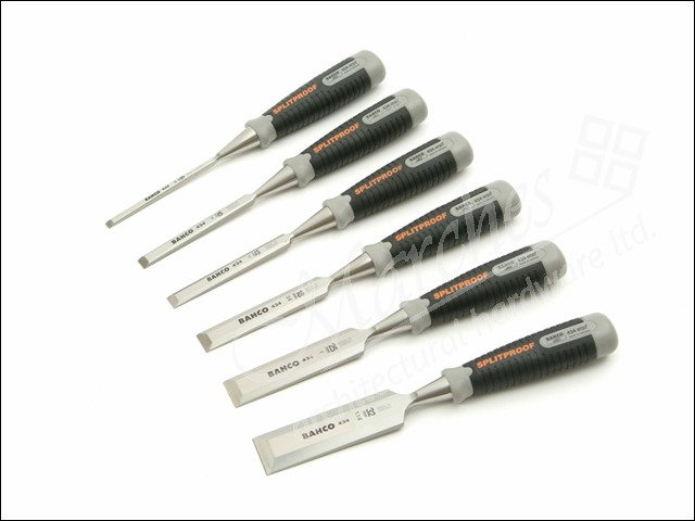 434 Bevel Edge Chisel Set Set of 6 - Chisels - Bevel Edge - Woodworking ...