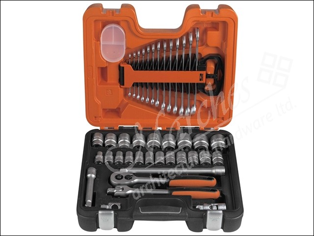 S400 Socket Set 40 Piece 1/2in Drive - 1/2in Drive Socket Sets ...