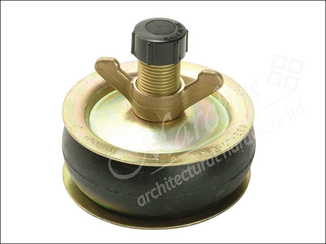 1961 Drain Test Plug 6in - Plastic Cap - Marches Architectural Ironmongery