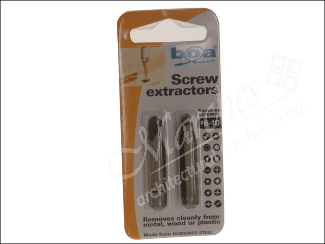 Mini X Out Screw Extractor Wood Screw sizes No 6 - 10 - Screw ...