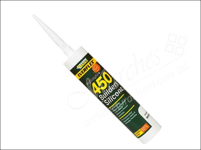Builders Silicone Sealant Oak 310ml 450 - Marches Architectural Ironmongery