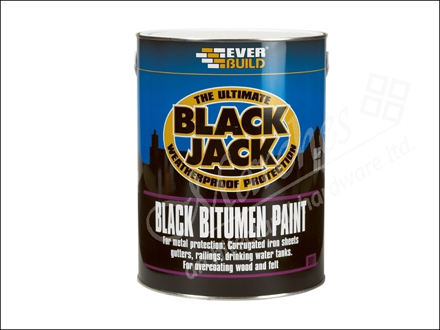 Black Bitumen Paint 1 Litre 901 - Marches Architectural Ironmongery