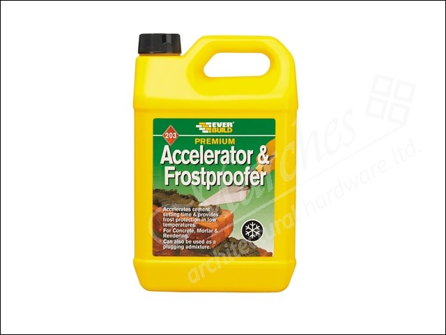 Accelerator & Frostproofer 5 Litre 203 - Marches Architectural Ironmongery