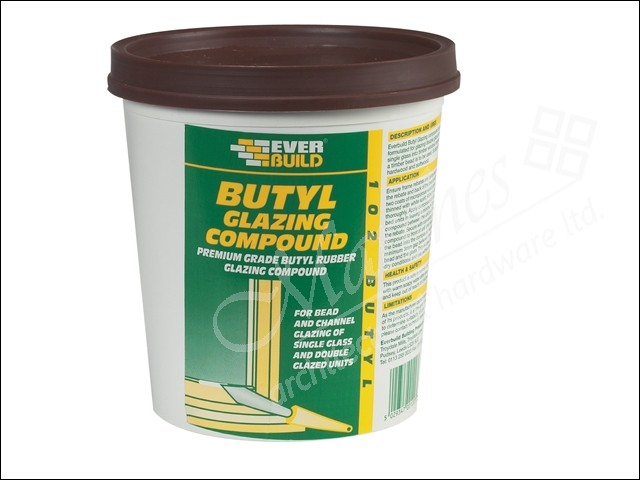 Butyl Glazing Compound Brown 102 2Kg - Marches Architectural Ironmongery