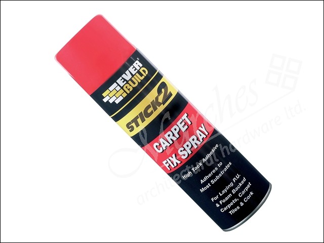 Carpet Fix Spray Adhesive Aerosol 500ml - Marches Architectural Ironmongery