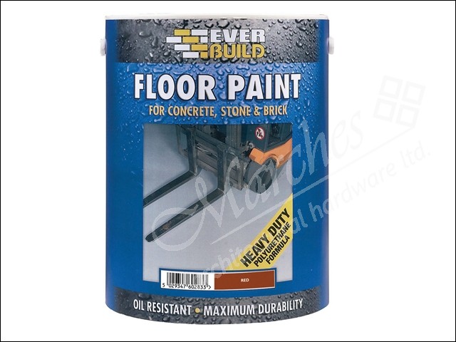 Floor Paint Red 5 Litre - Floor & Tile Paints - Paints & Spray Paints ...