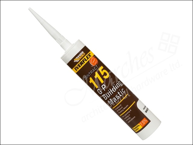 General Purpose Building Mastic White 310ml 115 - Marches Architectural ...