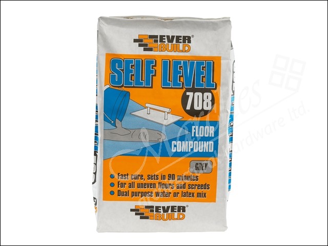 708 Self Level Compound 20 Kg - Marches Architectural Ironmongery