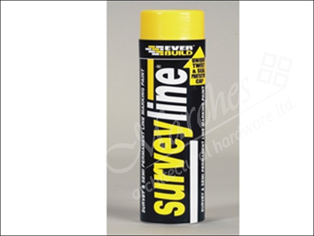 Surveyline Marker Spray White 700ml - Marches Architectural Ironmongery