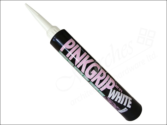 Pinkgrip Cartridge 350ml White - Marches Architectural Ironmongery