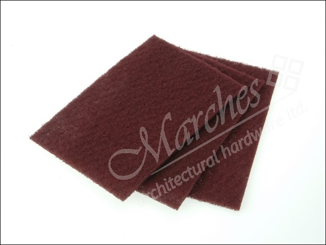 Hand Pad Maroon 230 x 150mm Very Fine S (10) - Marches Architectural ...