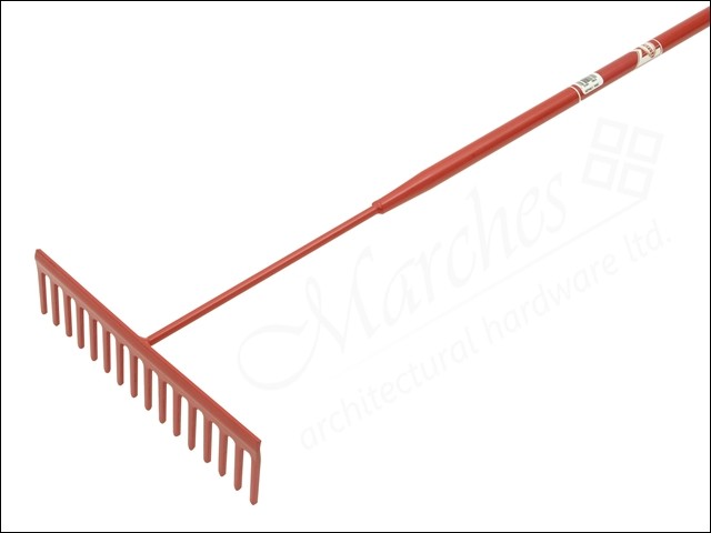 16 Flat Teeth Asphalt Rake - Tubular Shaft - Asphalt & Tarmac Rakes ...