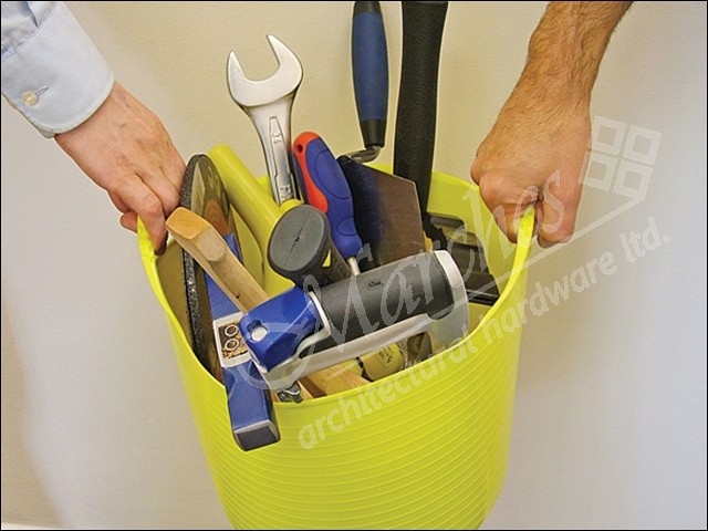 Heavy-Duty Polyethylene Flex Tub 42 Litres Yellow - Muck Buckets ...