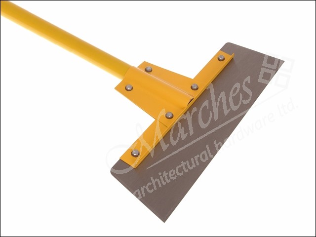 Floor Scraper 40cm (16in) Heavy-Duty Fibreglass Handle - Floor & Wall ...