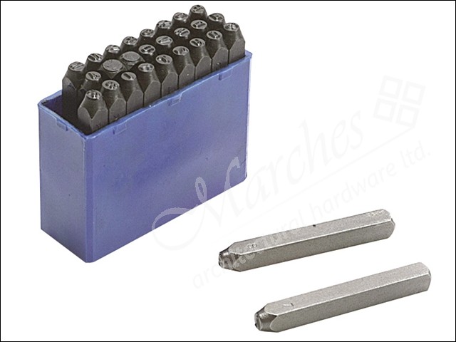Letter Punch Set 4mm - Letter Punches - Punches - Engineering Tools ...