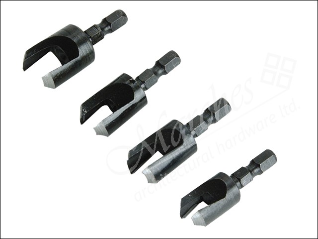 Plug Cutter Set (4) - Marches Architectural Ironmongery