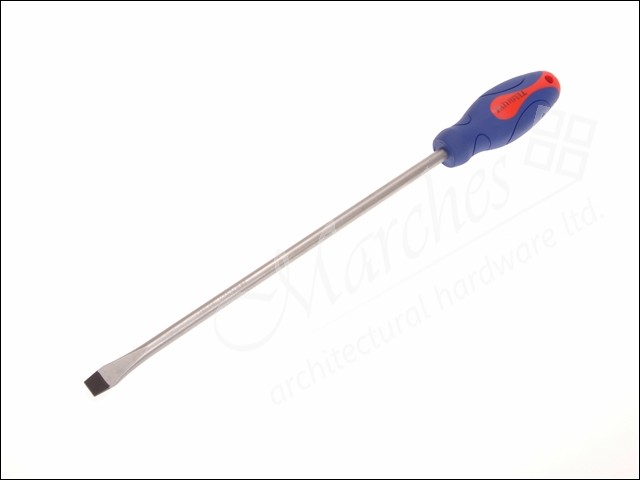 Slotted Flared Soft Grip Screwdriver 300mm x 12mm - Faithfull ...