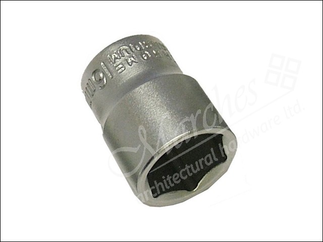 Hexagon Socket Chrome Vanadium 19mm 1/2in Drive - 1/2in Drive Sockets ...