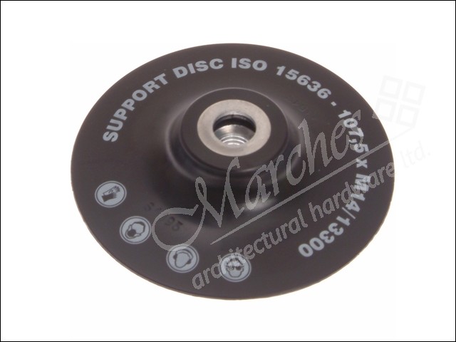 ISO Angle Grinder Pad Soft 180mm M14 x 2.0 - Marches Architectural ...