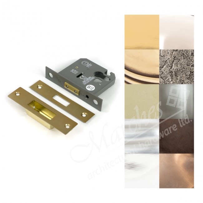 3" Euro Profile Dead Lock - Various Finishes - Euro Profile Lock Cases ...