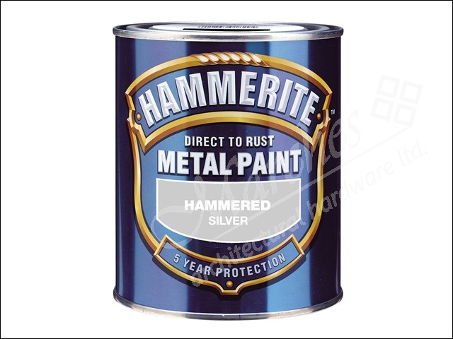 Direct to Rust Hammered Finish Silver 750ml - Hammerite - Hammered ...