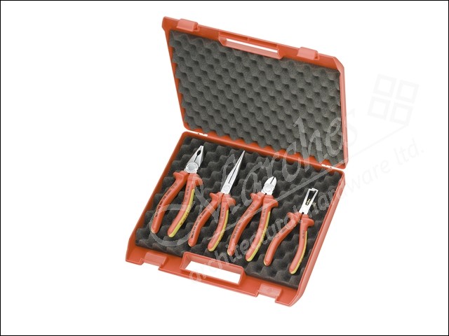 Plier Set in Tool Box (4) - Plier Sets - Pliers & Croppers - Hand Tools ...