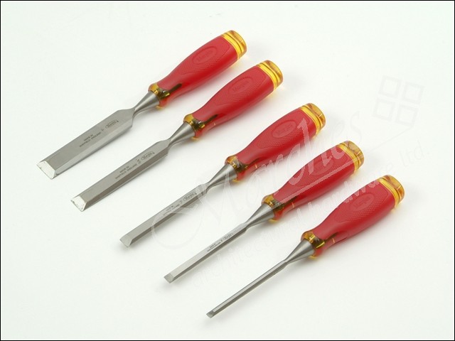 M750 Splitproof Soft Touch Chisel Set 5 - Chisels - Bevel Edge ...
