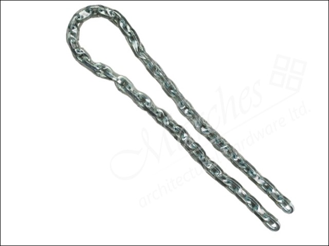 8011e Hardened Steel Chain 1m x 6mm - Marches Architectural Ironmongery