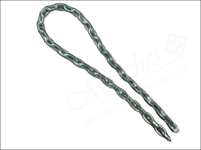 8018e Hardened Steel Chain 2m x 8mm - Marches Architectural Ironmongery