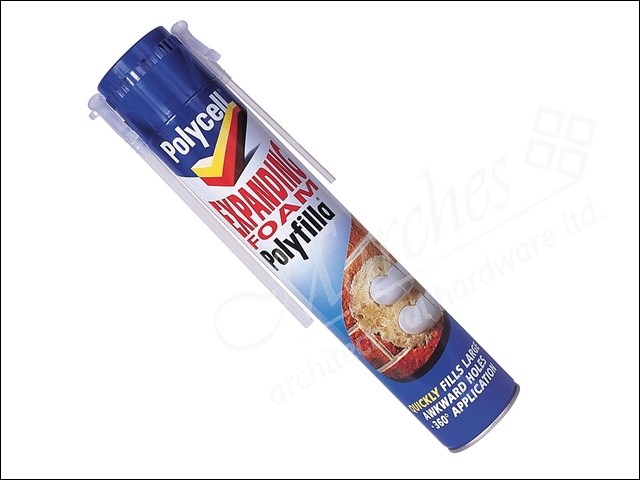Expanding Foam Polyfilla 825 ml - Marches Architectural Ironmongery