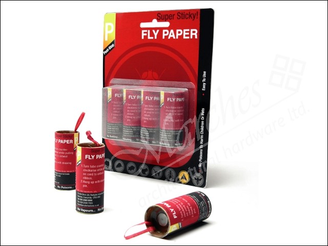 Fly Papers (4) - Flying Insect Control - Insect Pest Control - Pest ...