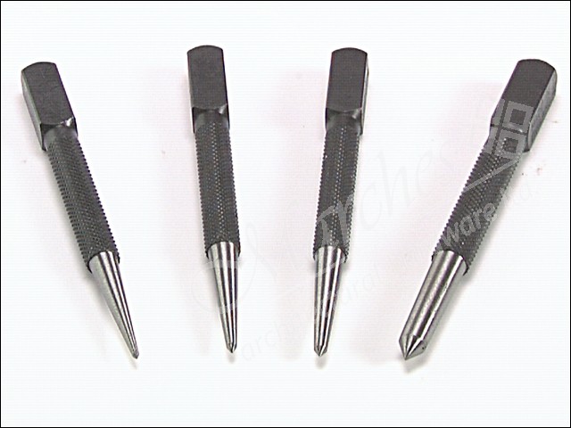 44-SC4 Centre Punch (set of 4) - Centre Punches - Punches - Engineering ...