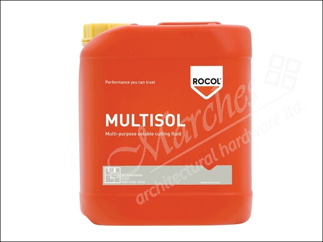 Multisol Water Mix Cutting Fluid 5L 35226 - Marches Architectural ...