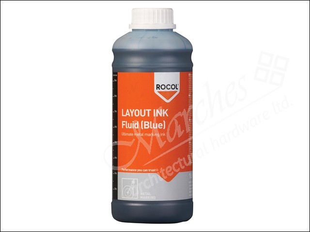 Layout Ink Fluid-blue 1 Litre 57034 - Marches Architectural Ironmongery