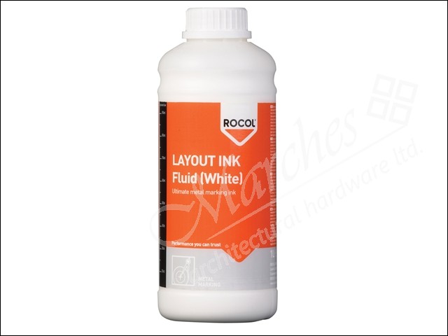 Layout Ink Fluid-white 1 Litre 57044 - Marches Architectural Ironmongery