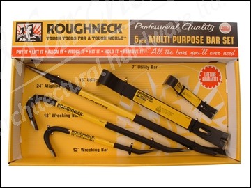Multi-Purpose Bar Set - 5 Piece - Demolition, Handy & Utility Bars ...