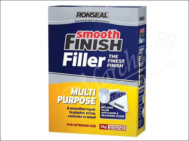 Smooth Finish Multi Purpose Interior Wall Powder Filler 2 kg - Repairs ...