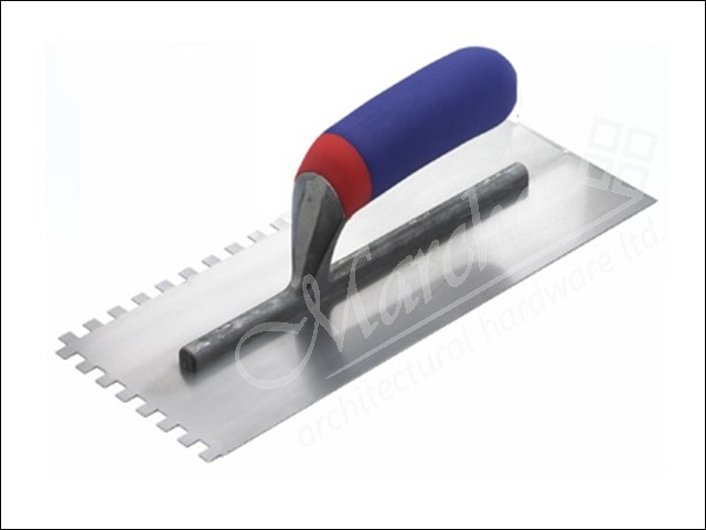 Notched Trowel - Square Serration 6 x 6mm RTR8002 - Mastic & Adhesive ...