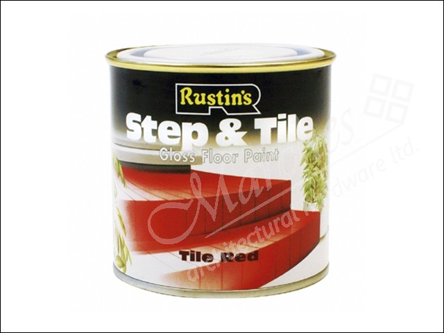 Step & Tile Paint Gloss Red 2.5 Litre - Floor & Tile Paints - Paints ...