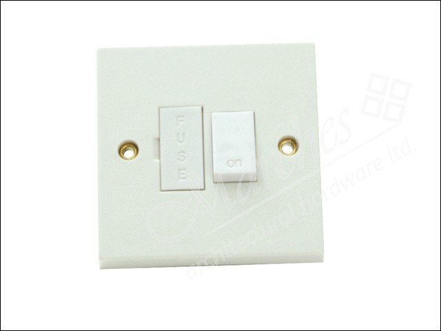 Fused Switched Connection Unit 13 Amp - Marches Architectural Ironmongery