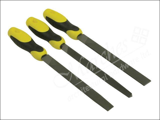 file set 3pc - flat , 1/2rnd, 3 square - File Sets - Files - Hand Tools ...
