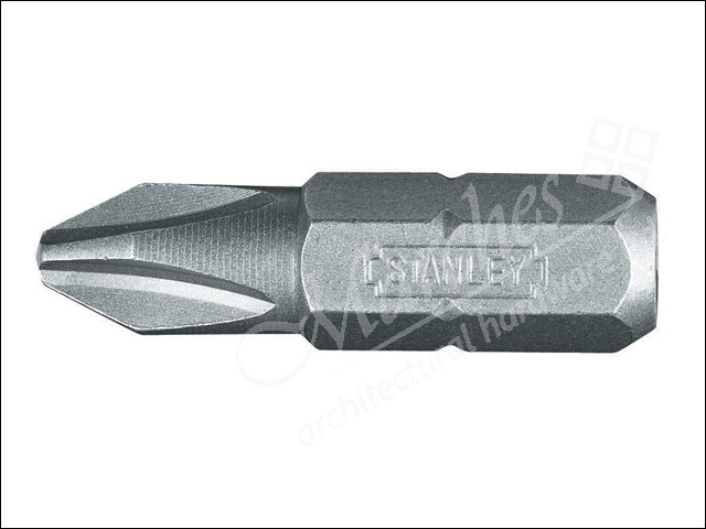 Phillips 3pt Bit 25mm 1 x 25 1-68-950B - Marches Architectural Ironmongery