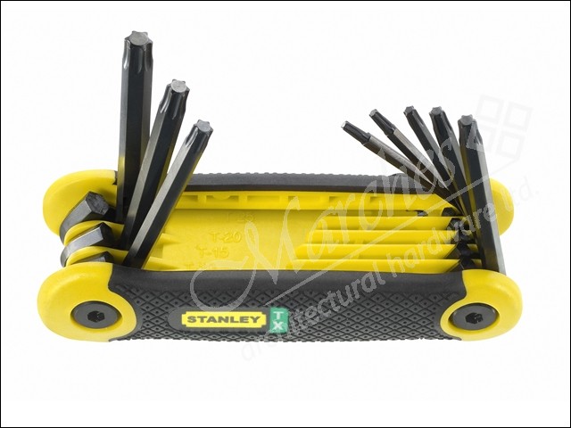 Folding Hex Key Set 8Pc Torx 2-69-266 - Hexagon Key Sets Torx - Hexagon ...