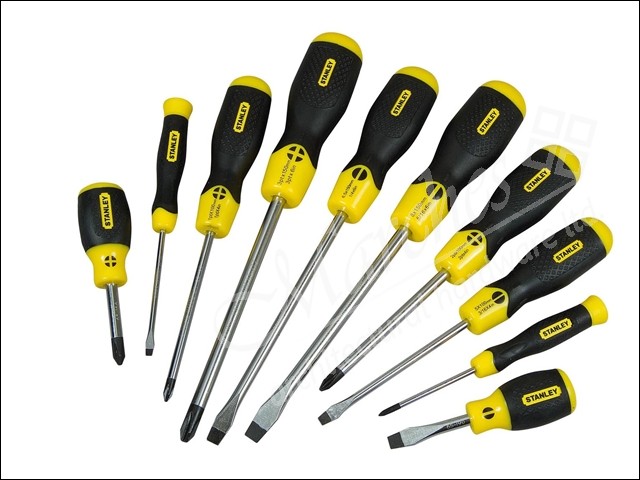 Cushion Grip Screwdriver Set Flared / Phillips - Cushion Grip ...