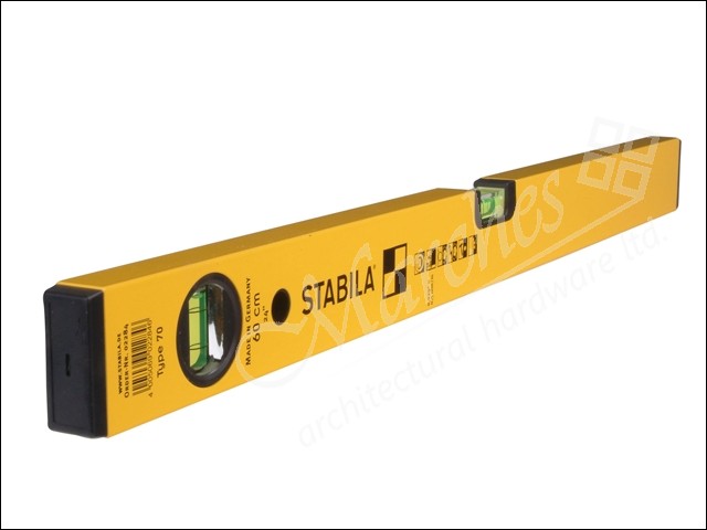 70-40 Single Plumb Level 40cm 16in - Stabila Box Levels - Box Section ...