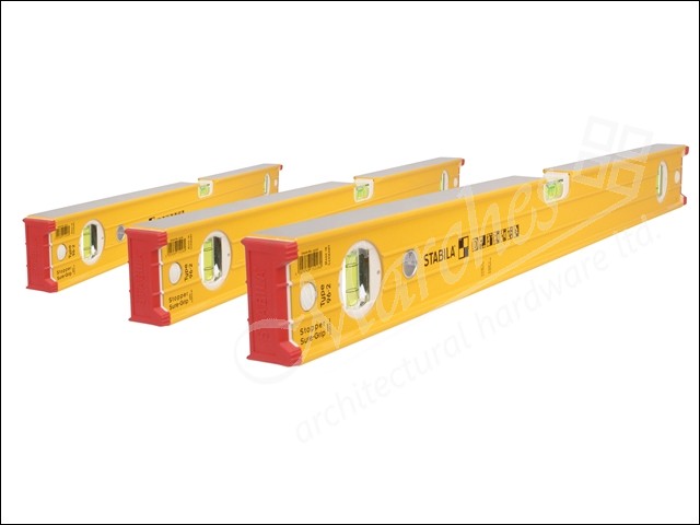 96-2 Level Pack 60cm + 120cm + 180cm - Stabila Box Levels - Box Section ...