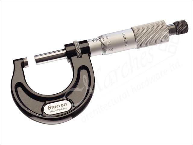 436MXRL-75 Outside Micrometer 50-75mm - Marches Architectural Ironmongery