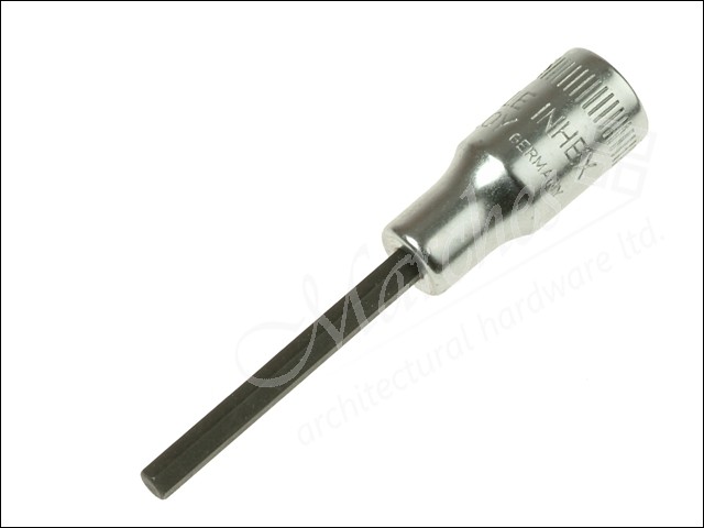 Inhex Socket 1/4 in Drive 5 mm - 1/4in Drive Sockets - Metric - 4in ...