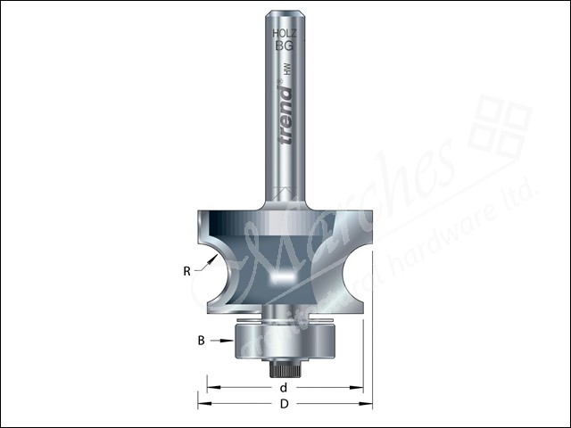9/73 x 1/2 TCT Corner Bead Cutter - Marches Architectural Ironmongery